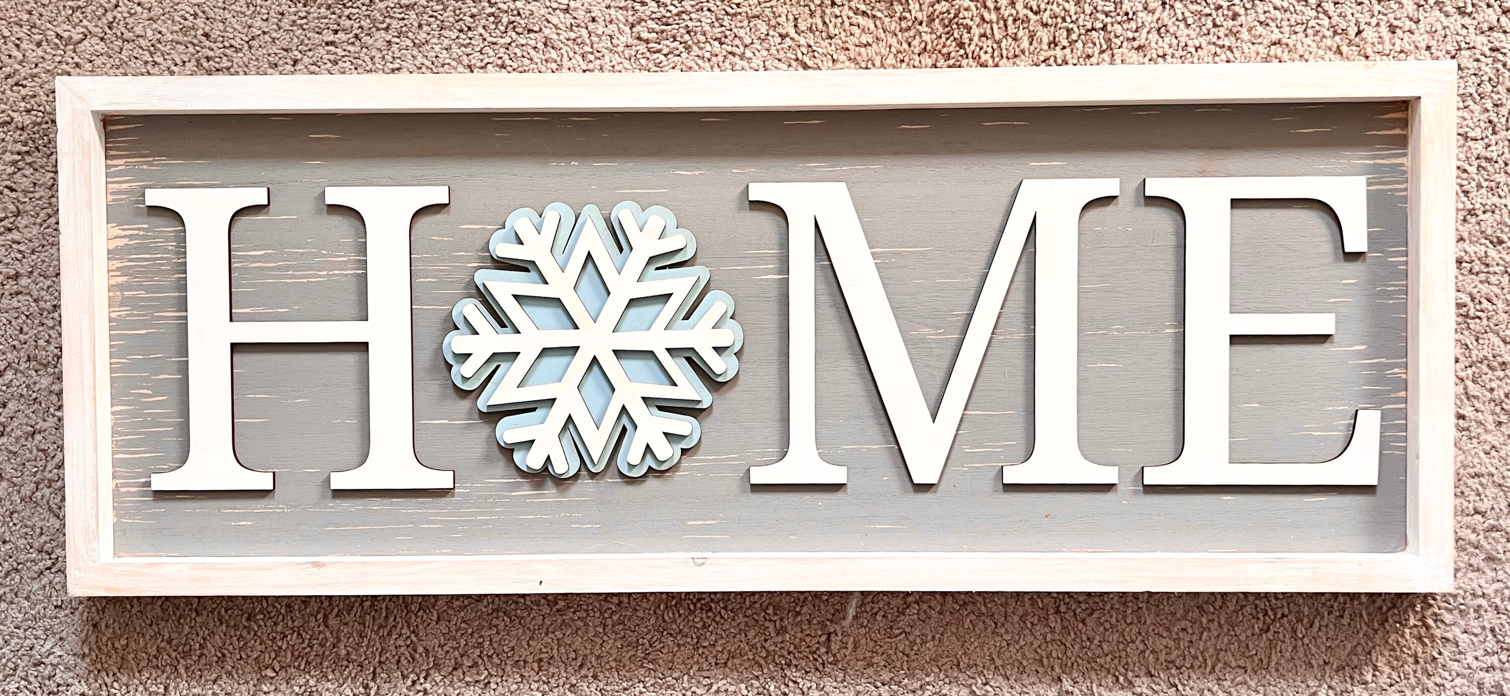 Interchangeable Home Sign, Wall Sign, Shelf Sitter - Etsy