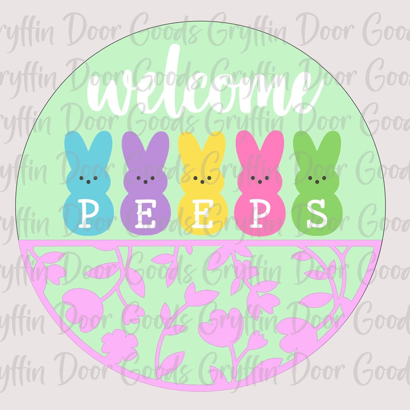 Welcome Peeps Svg - Etsy