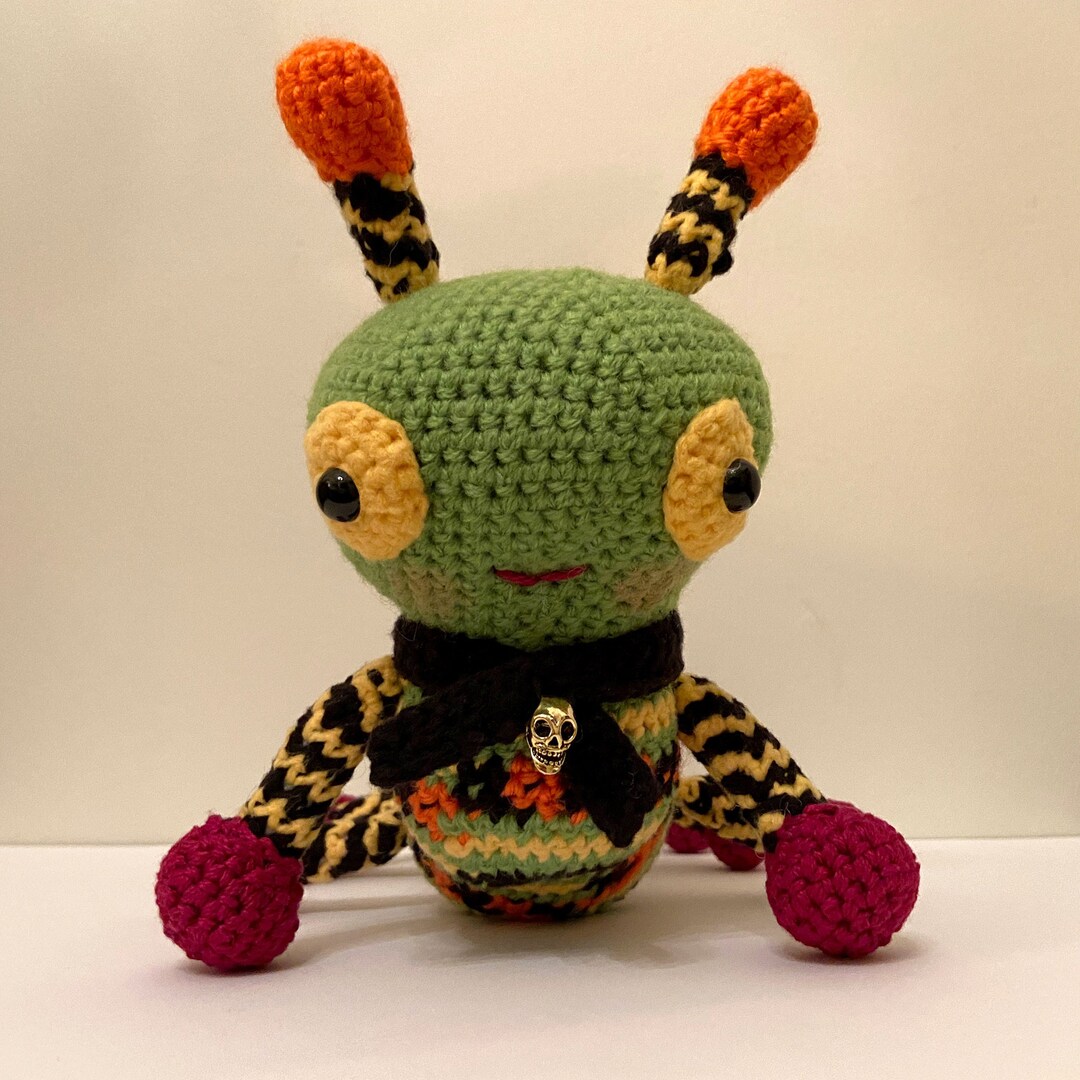 Soft Toy Caterpillar Crochet Worm Doll Carter the Caterpillar Stuff Toy ...