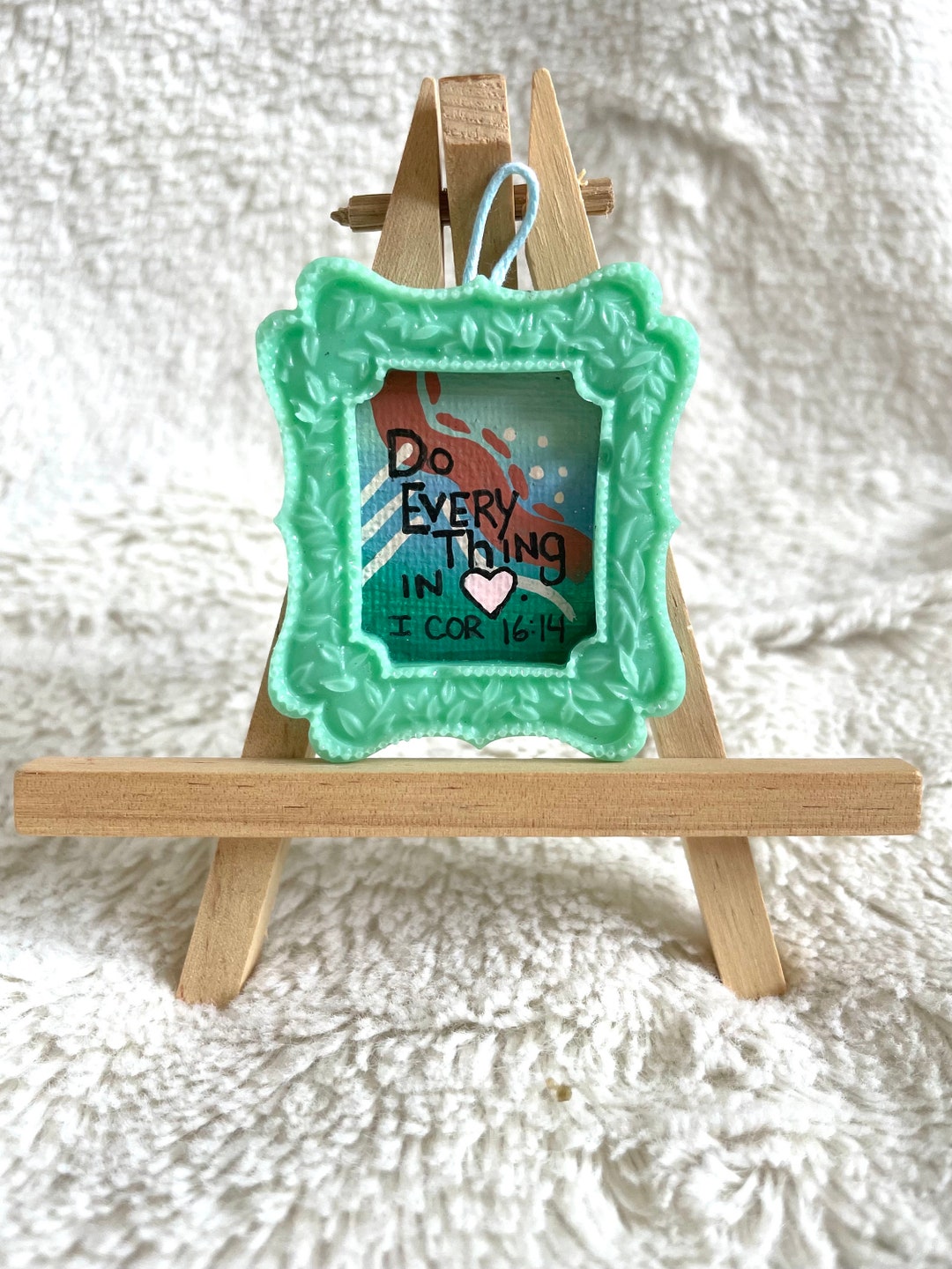 1 Corinthians 16:14 Magnet Art, Fridge Art, Mini Art, Bible Verse ...
