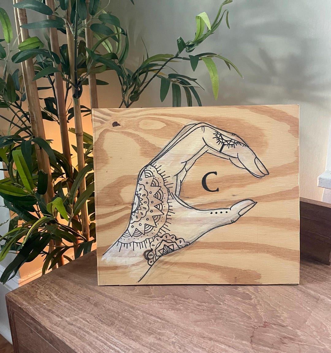 Sign Language Initial Sign - Etsy