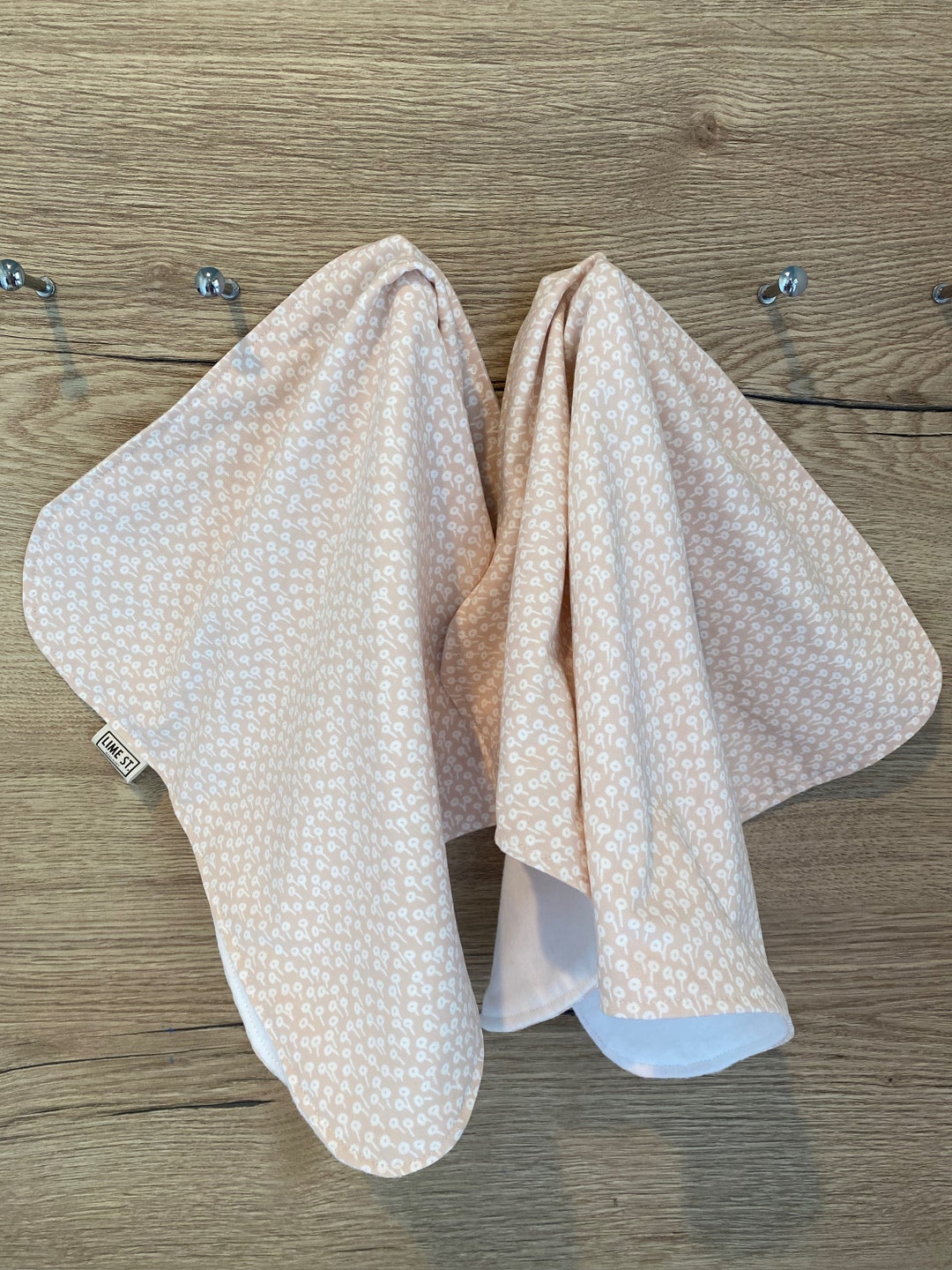 Baby Burp Rag | Rifle Paper Co. Basics Tapestry Lace Blush - Etsy