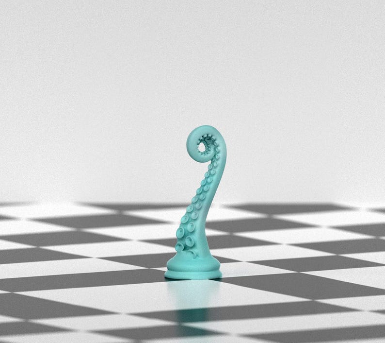 Marine Chess Set – 3D Printable STL Files | Nautical Chess Pieces | Sea ...