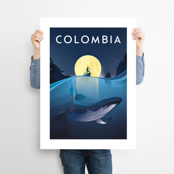 Colombia Poster - Etsy