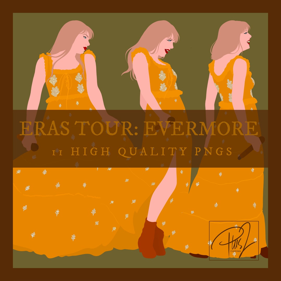 Minimalistic Eras Tour the Evermore Set - Etsy Australia