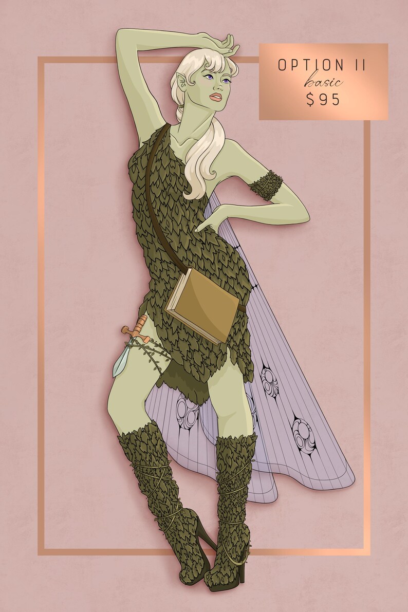 Custom Character Art: Basic Variant - Etsy