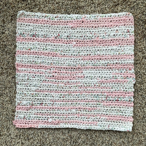 Pink Rag Rug - Etsy