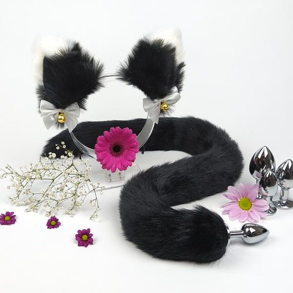 Long Cat Tail Butt Plug - Etsy
