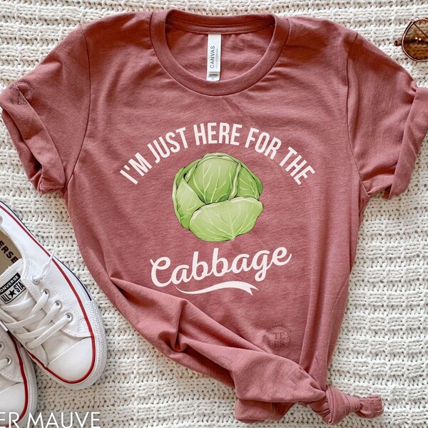 Cabbage T Shirt - Etsy