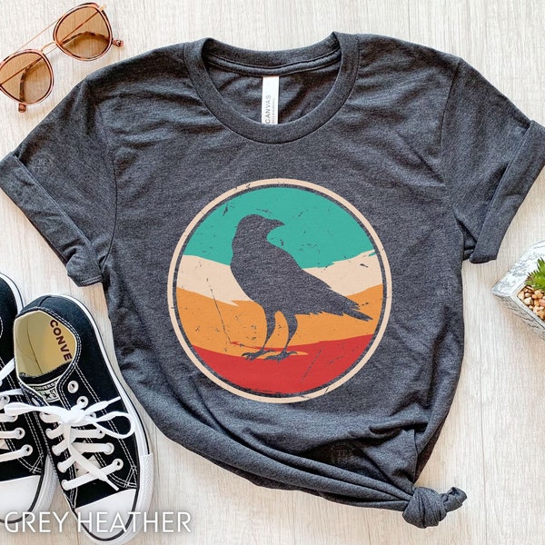 Crow T Shirt - Etsy