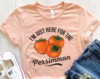 Persimmon T Shirt - Etsy