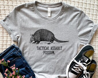 Armadillo Tactical Possum Sticker - Etsy