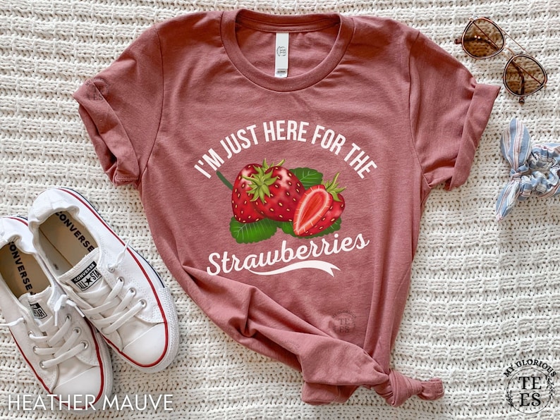 Strawberry Shirt Strawberry Tshirt Strawberry Lover Gifts - Etsy