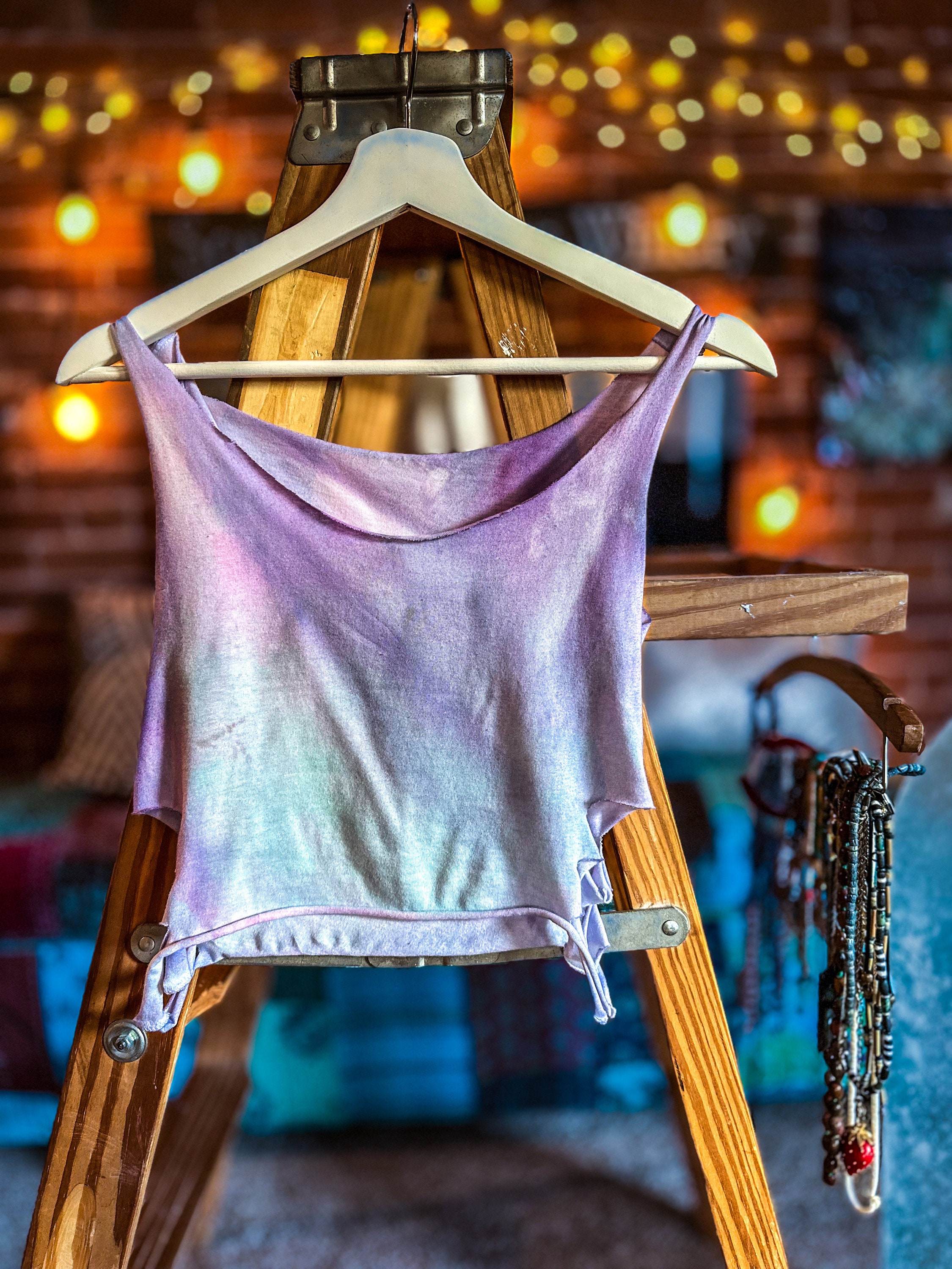 Boho Fashion T-shirt, Hand-painted Tee and Unique Boutique T-shirt. - Etsy