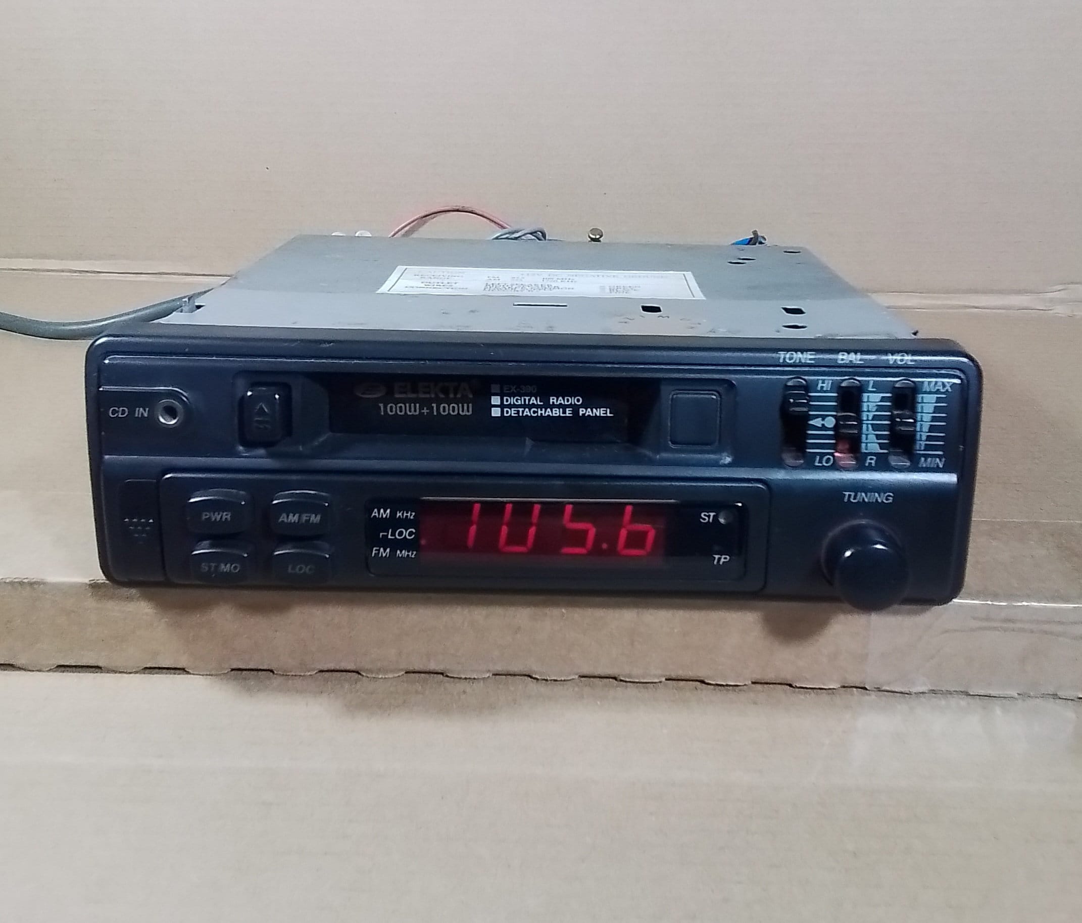 Car audio cassette store