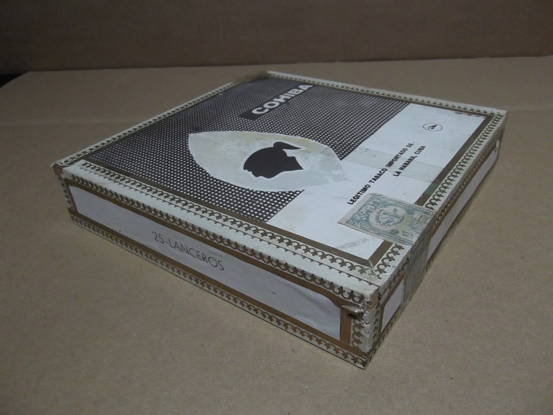 Vintage Cohiba Rare Cigar Box Wood Cigar Box Empty Collectible Wood - Etsy