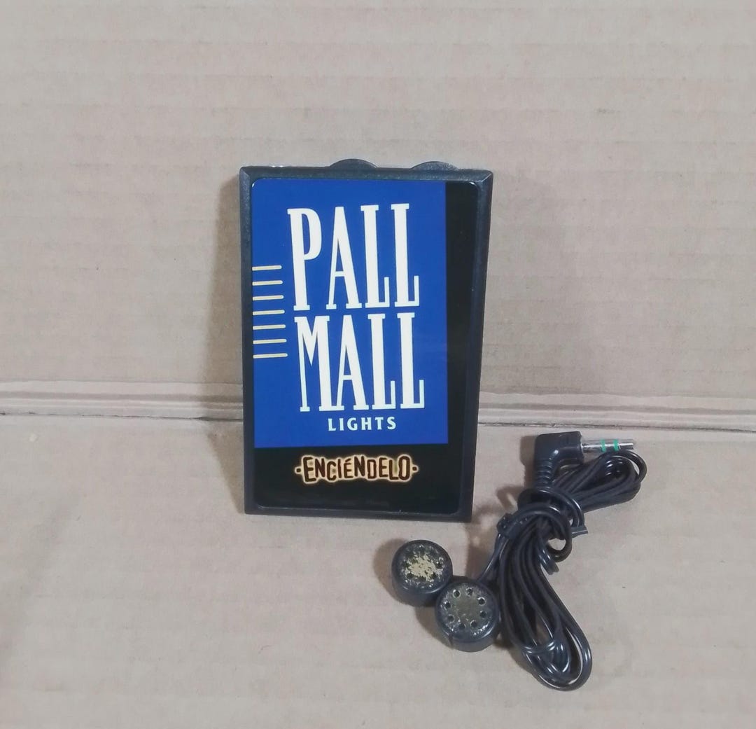 Vintage Pocket Radio Analog FM Advertising Pall Mall - Etsy
