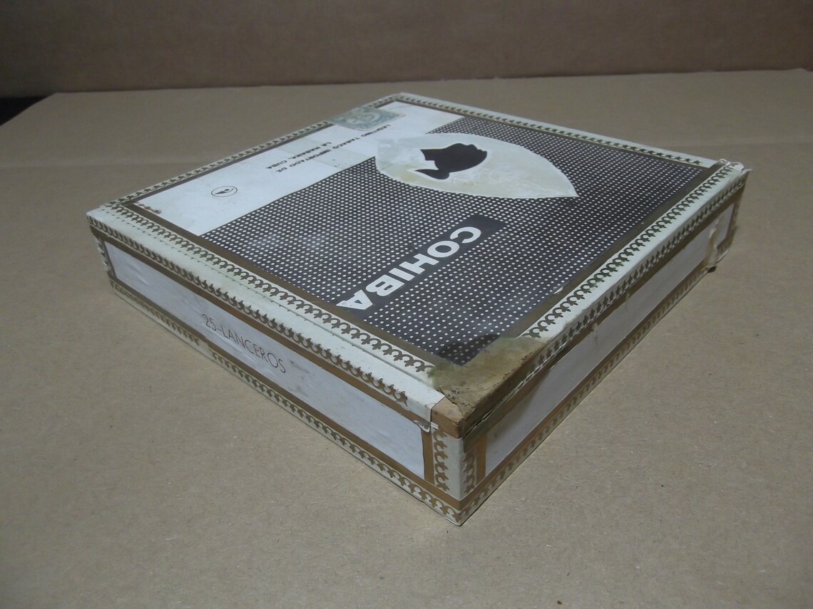 Vintage Cohiba Rare Cigar Box Wood Cigar Box Empty Collectible Wood - Etsy