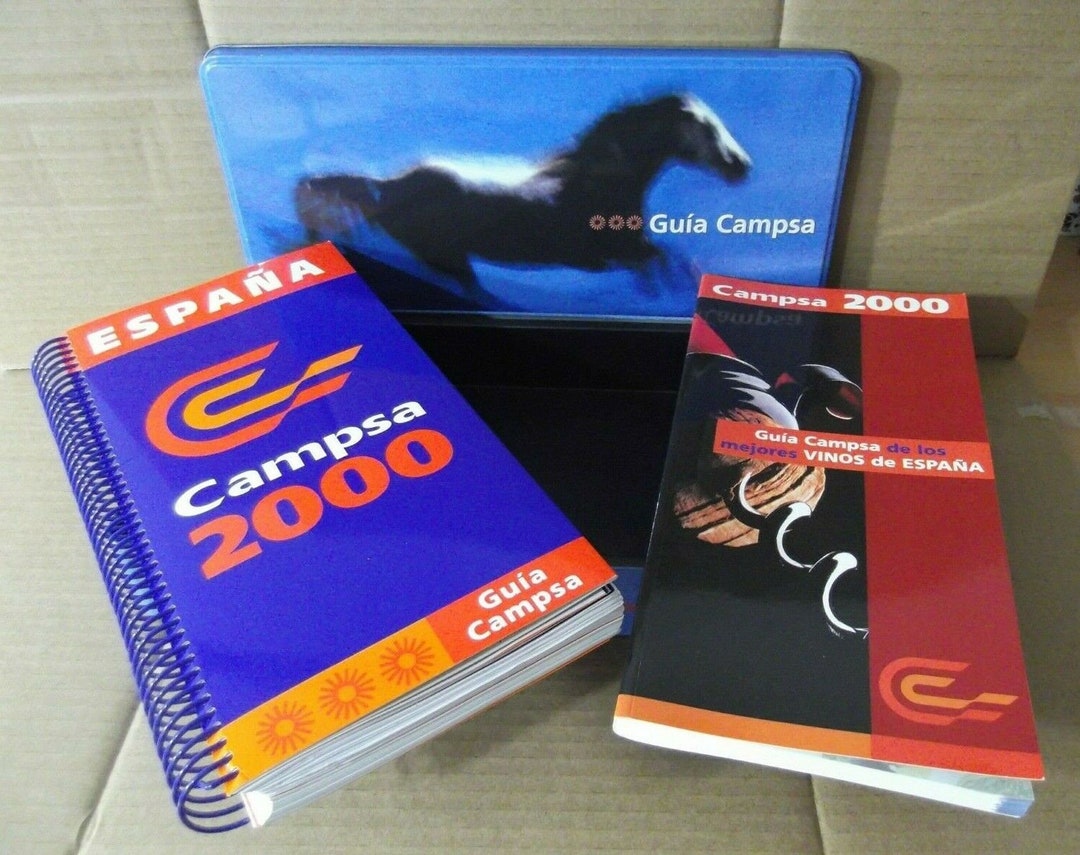 Vintage Guia Campsa Spain 2000 Wine Guide Lot in Box Can, - Etsy