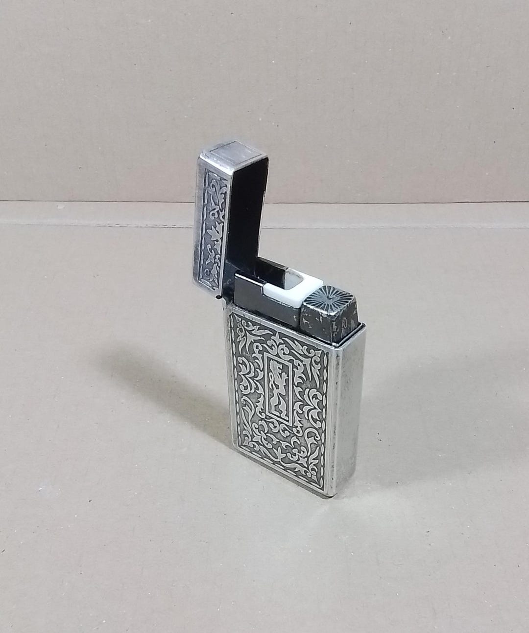 Vintage Lighter Win Olcott Best Flame Working Lighter Briquet Feuerzeug ...