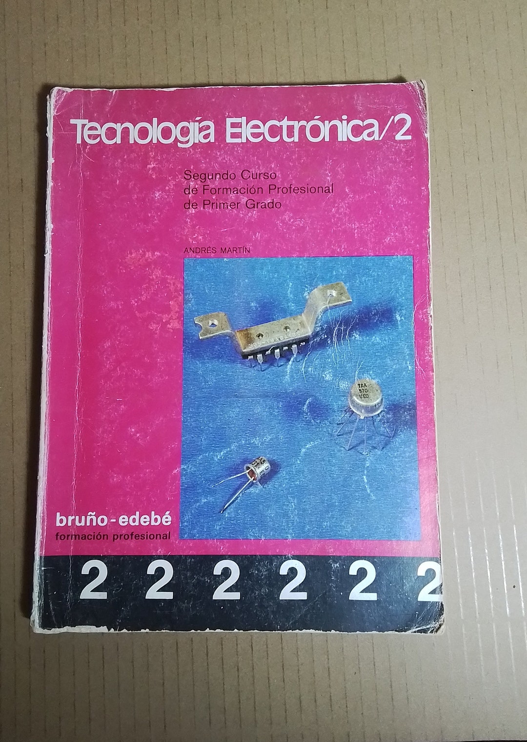 Vintage Textbook Electronic Technology 2 Spain 1977 - Etsy