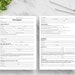 Rental Application Form - Tenant Profile Form - Editable Word Docx ...