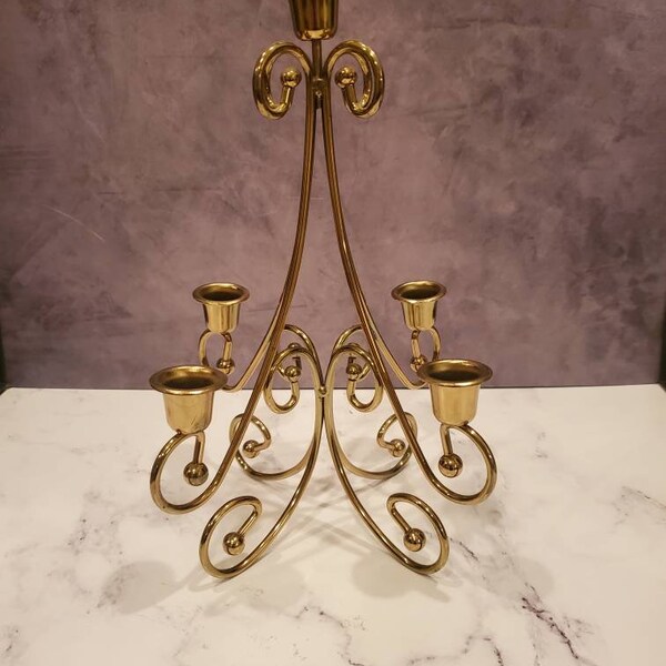 Gold Candelabra - Etsy