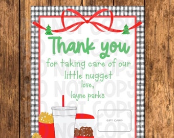 Chicken Nugget Printable - Etsy