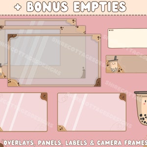 Milk Bubble Tea Stream Package W/ Animated Cutscenes! Cute - Boba ...
