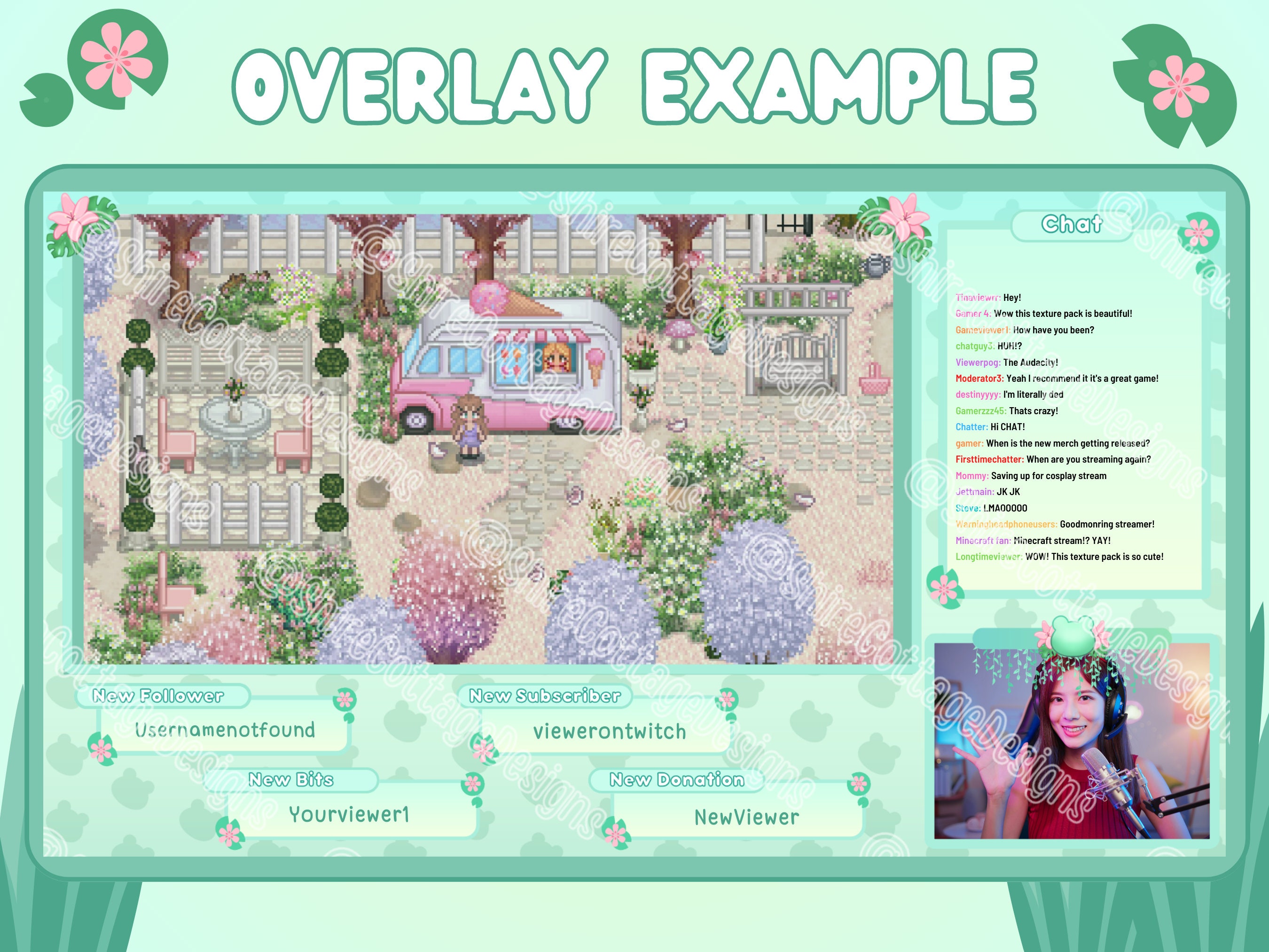 Cute Frog Stream Package W/animated Cutscenes! Frog Twitch Pack, Frog ...