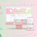 Strawberry Milk Editable Stream Banner, Custom Twitch Banner ...