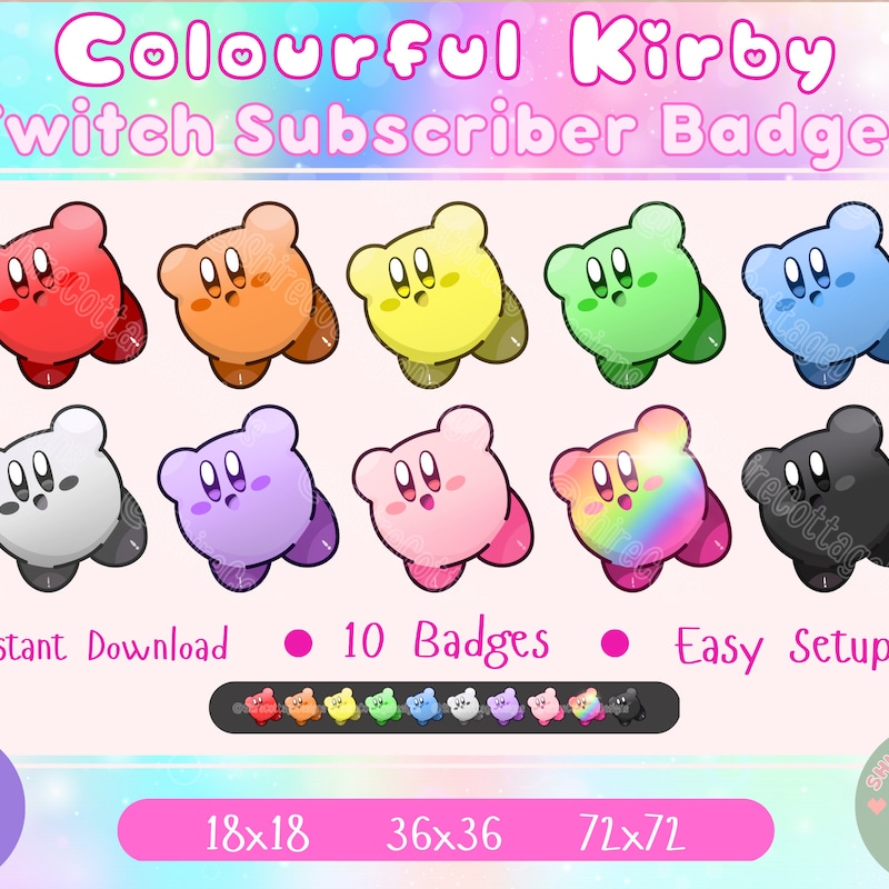 Animated Kirby Emote - Etsy