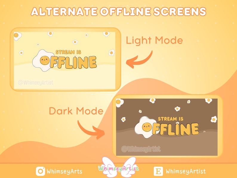 Egg Stream Pack W/animated Cutscenes | Twitch Package, Animated ...