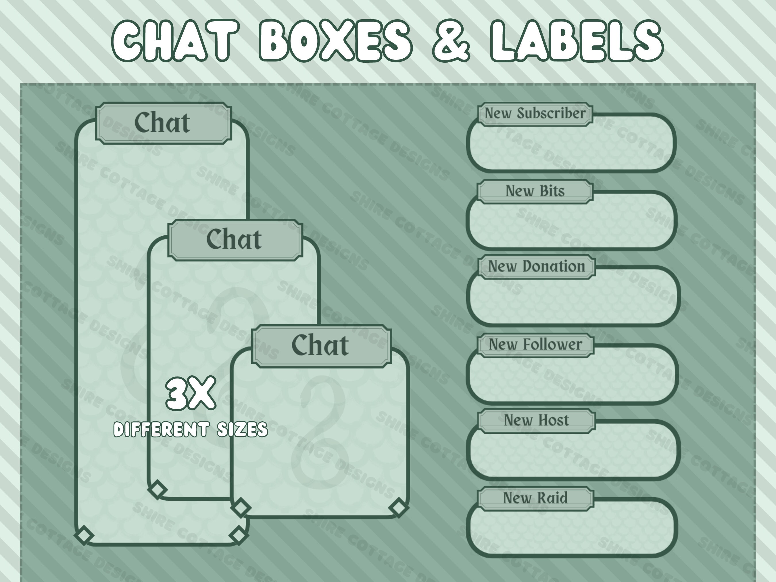 Kawaii Snake Twitch Package W/animated Cutscenes, Snake Stream Pack ...