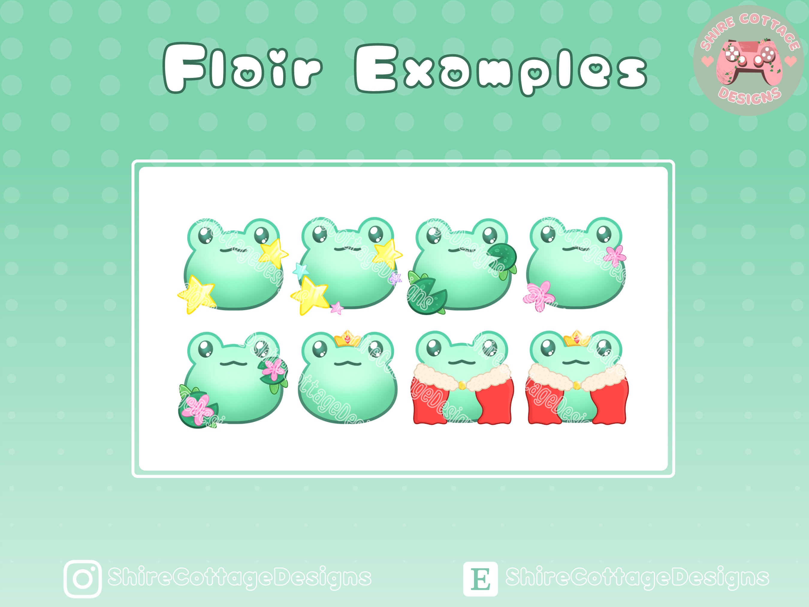 Cute Frog Twitch Sub Badges and Flairs , Frog Bit Badges, Cute Twitch ...