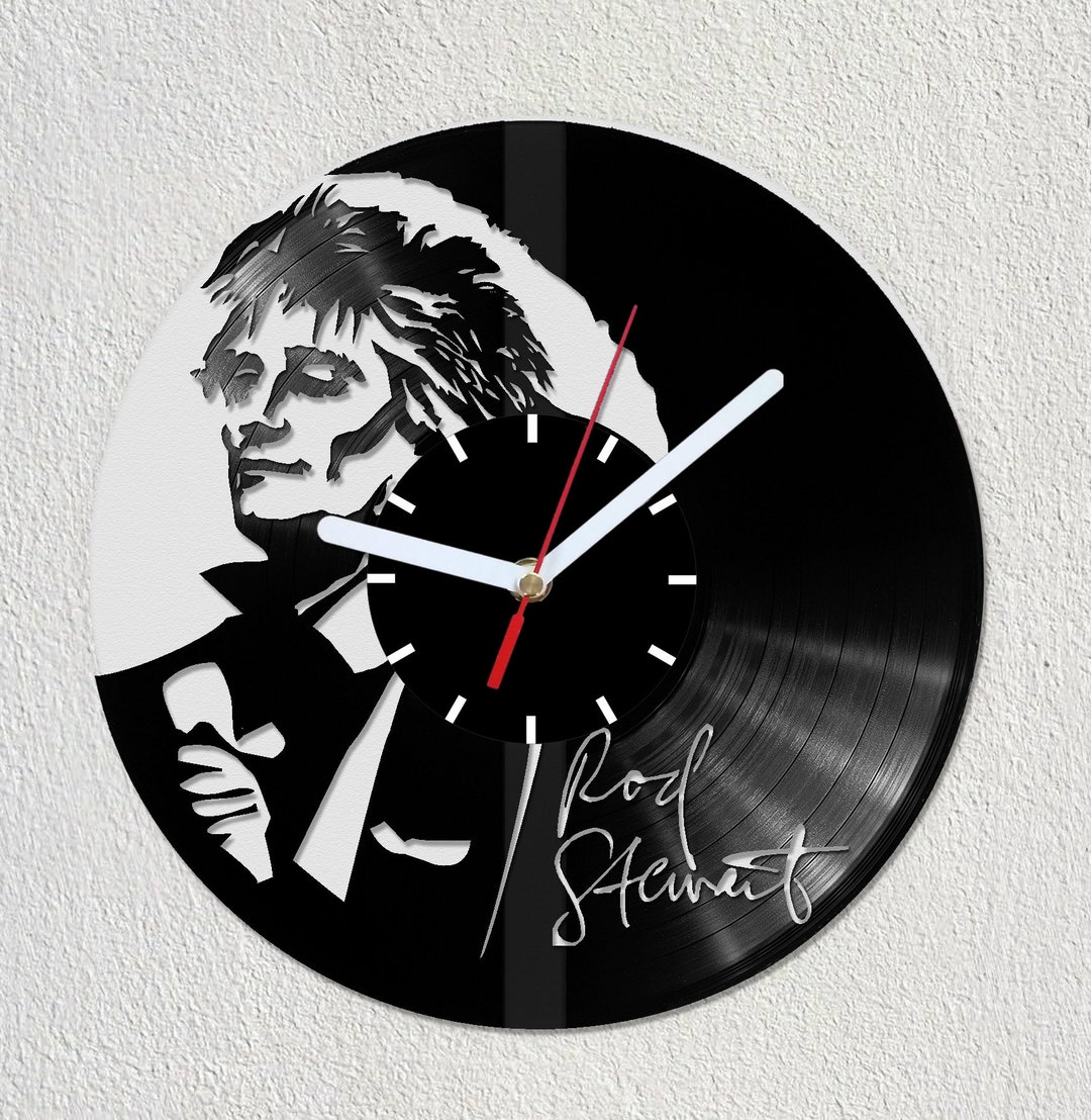 Rod Stewart Vinyl Record Wall Clock Gift Idea Art Decorate Home - Etsy