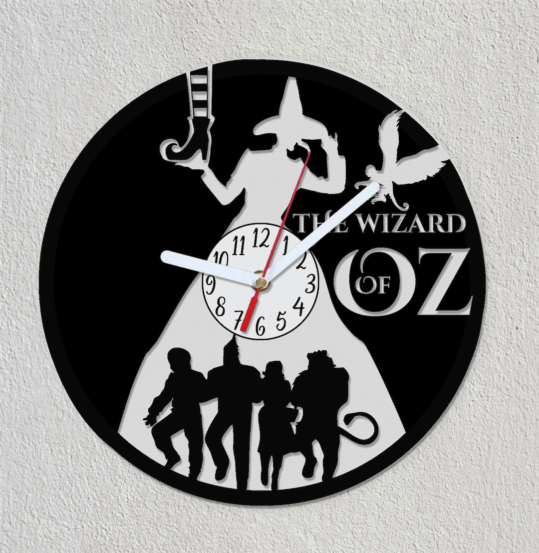 The Wizard of Oz Vinyl Record Wall Clock Gift Idea Art Decorate Home - Etsy