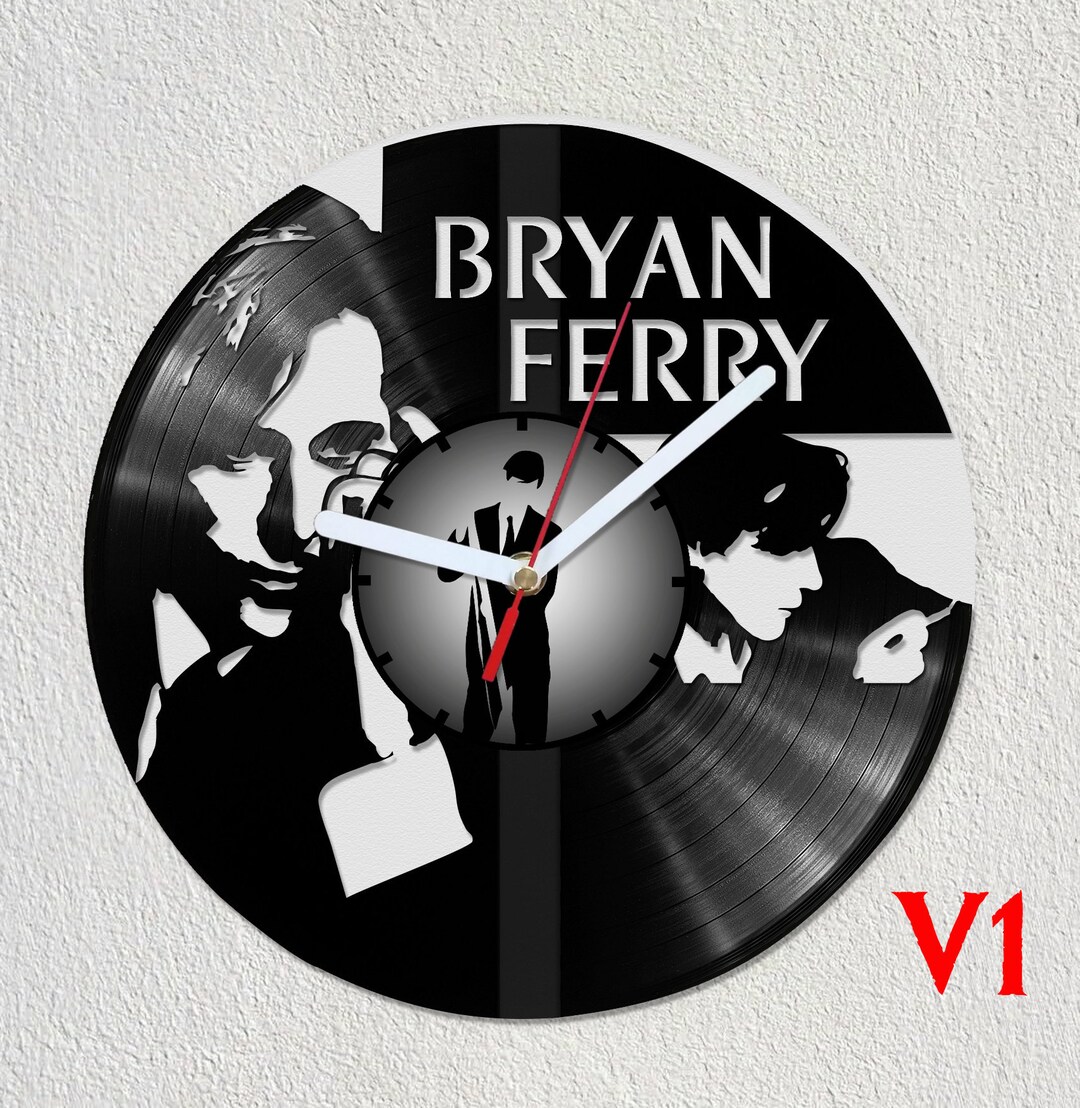 Bryan Ferry Vinyl Record Wall Clock Gift Idea Art Decorate Home - Etsy