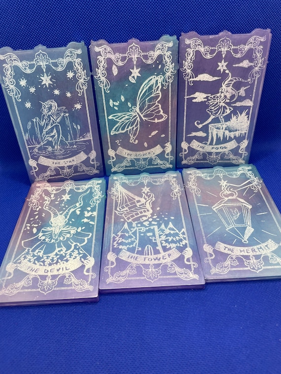 Resin Tarot Cards | Etsy