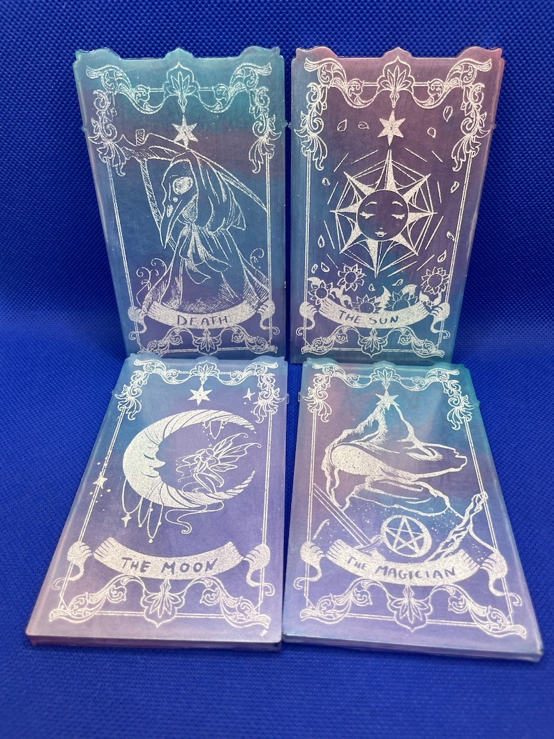 Resin Tarot Cards - Etsy