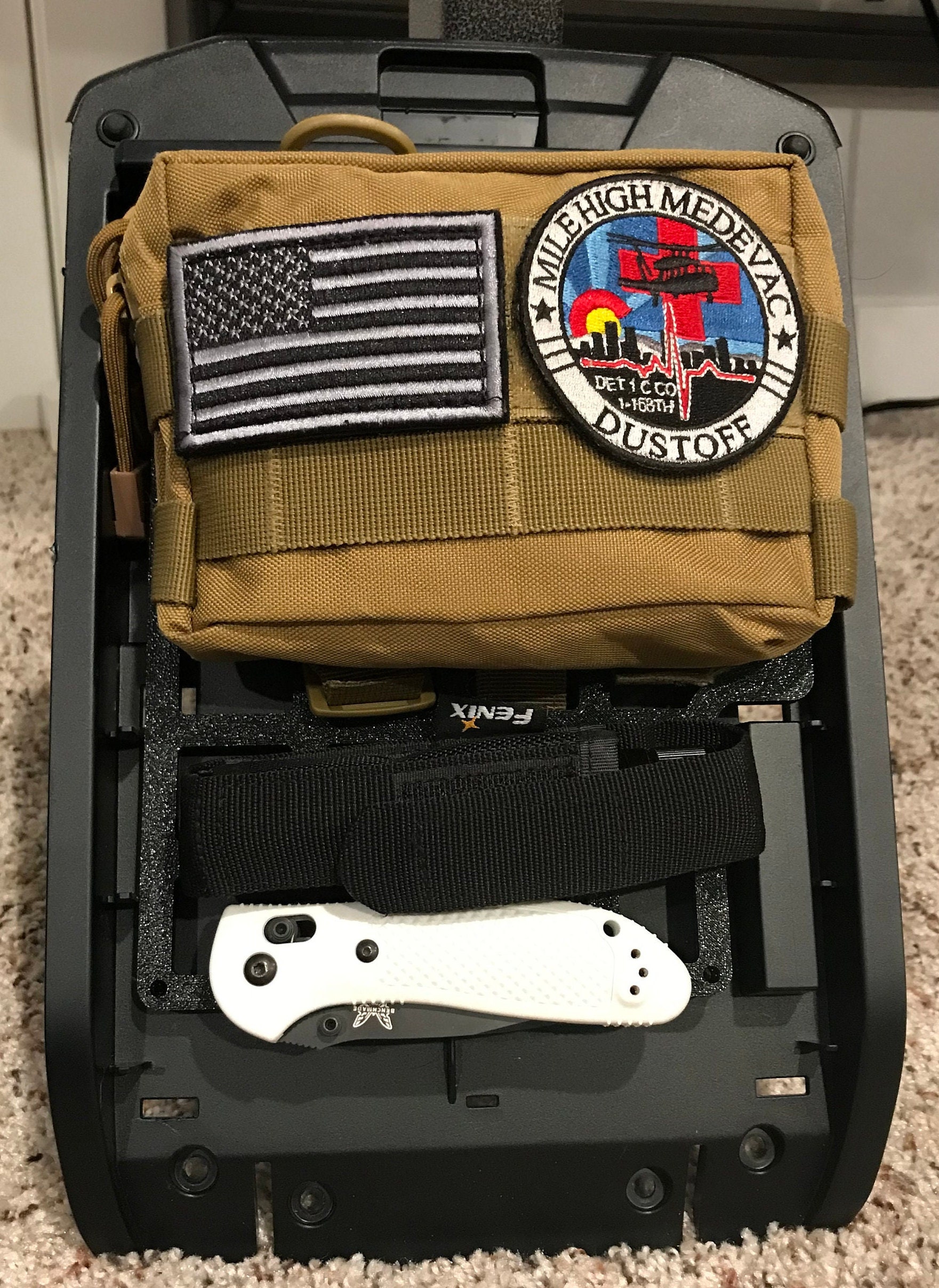 5th Gen 4runner Armrest Molle Panel - Etsy