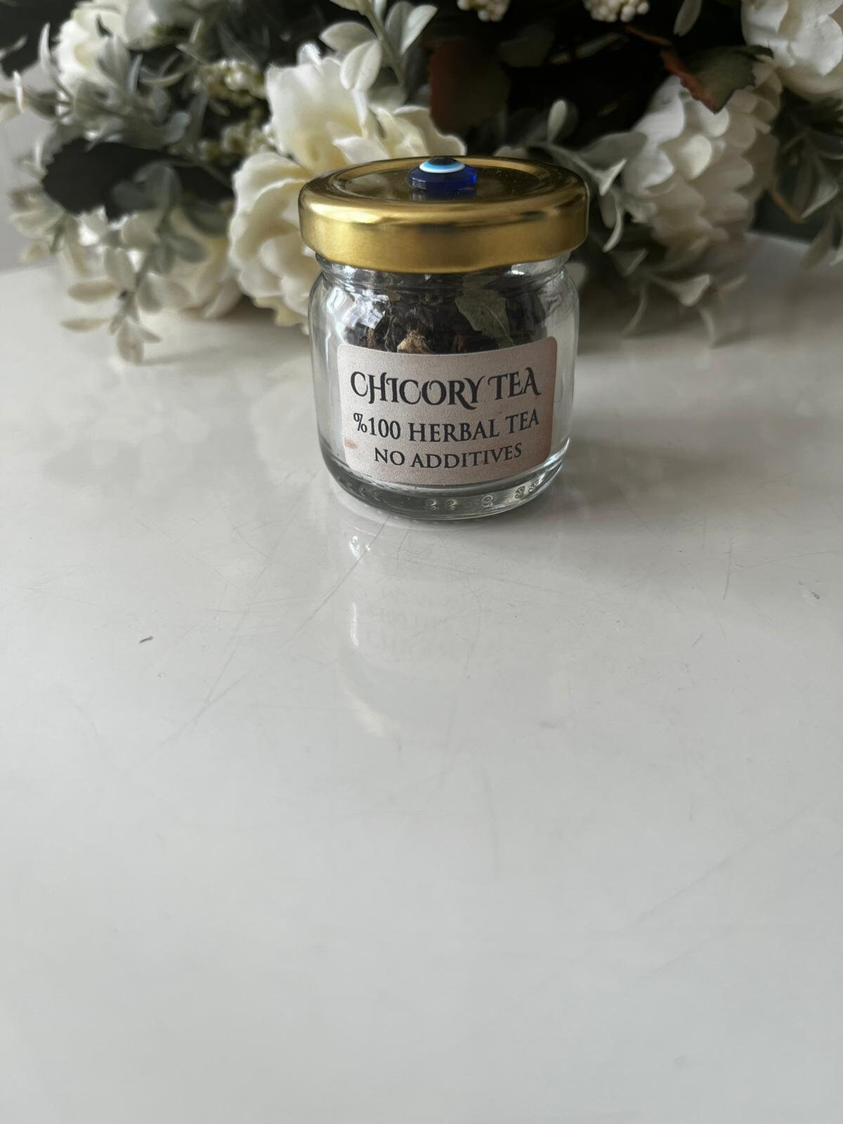 Herbal Tea in Glass Jar, Tea Small Size Jar, Tea Gift Gift for Tea ...