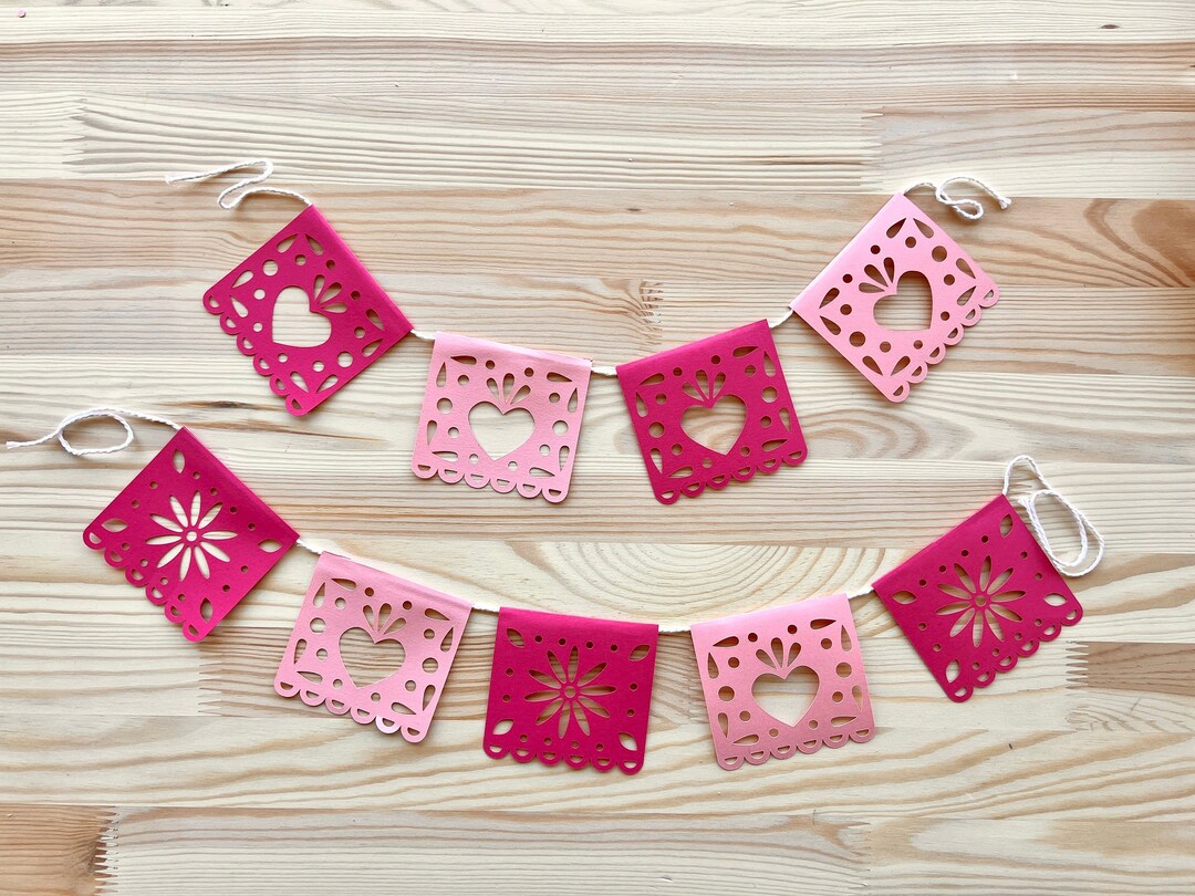 Mini Papel Picado Banner / Digital File / PDF File and SVG File ...
