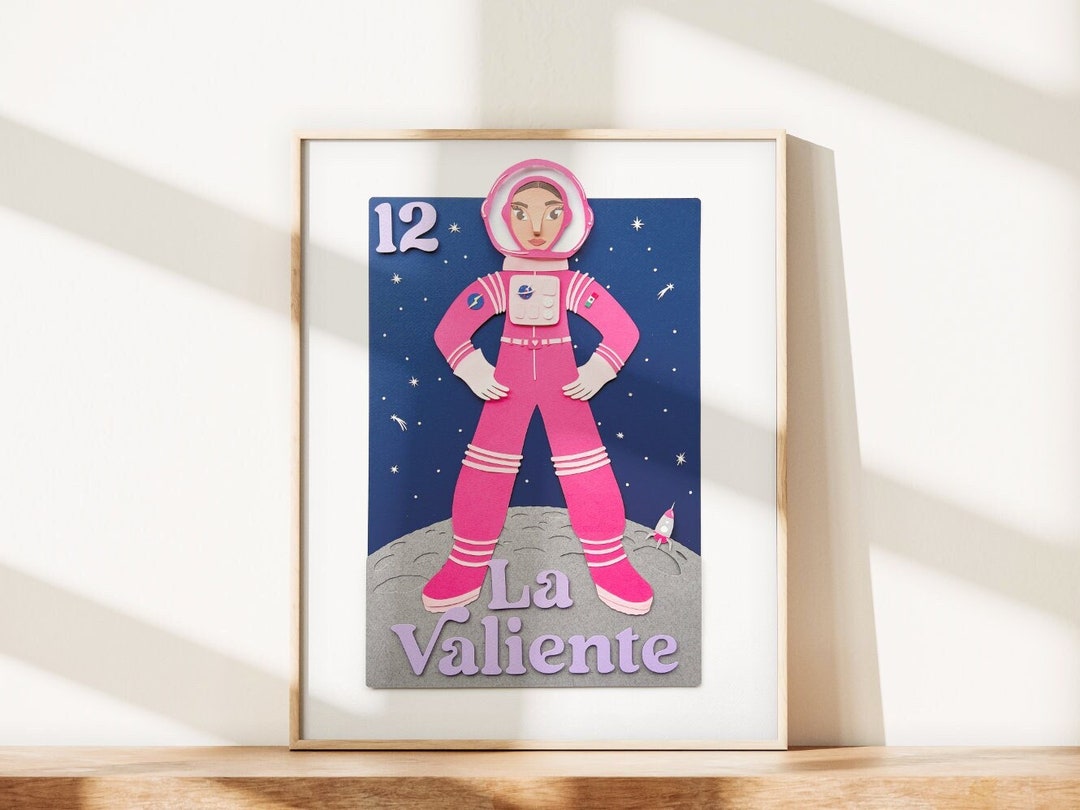 La Valiente / Loteria-inspired / Photo Print of Cut-paper Artwork - Etsy