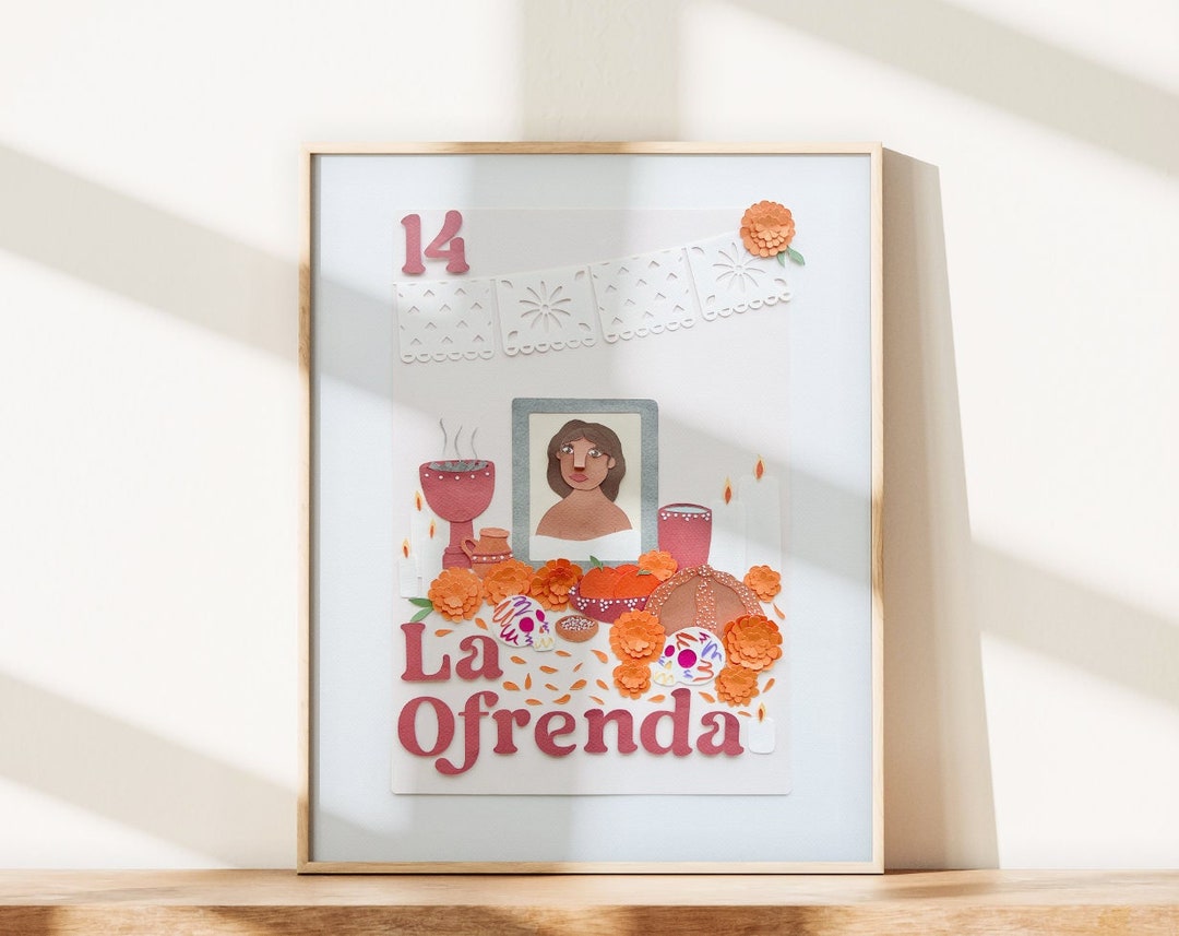 La Ofrenda / Loteria-inspired / Photo Print of Cut-paper Artwork - Etsy