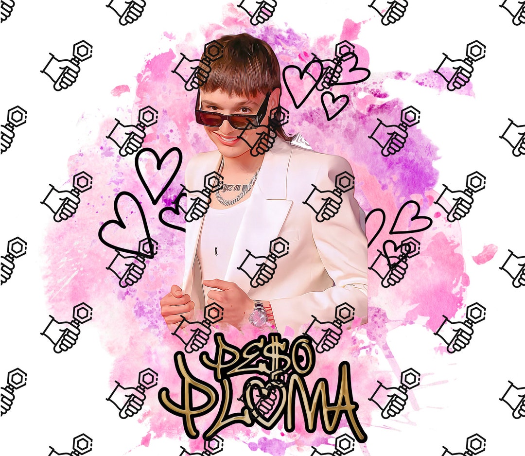 Peso Pluma Pink Uv Dtf Png, Peso Pluma Pink Png, Peso Pluma Pink ...