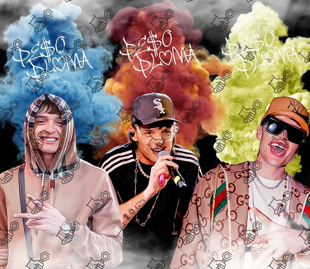 DIGITAL DOWNLOAD. Peso Pluma Tumbler Wrap, Peso Pluma Png, Music ...