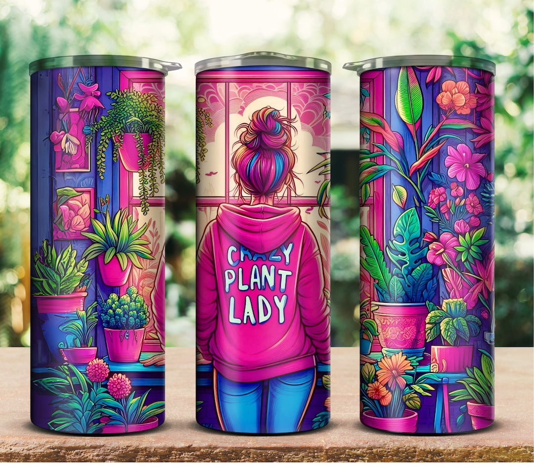 Crazy Plant Lady Png, Crazy Plant Lady Digits Download, Crazy Plant ...