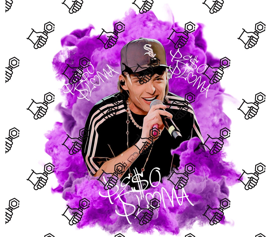 Peso Pluma Png, Purple Peso Pluma Png, Peso Pluma Shirt Png, Peso Pluma ...