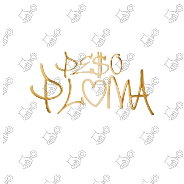 Peso Pluma Signature Png - Etsy